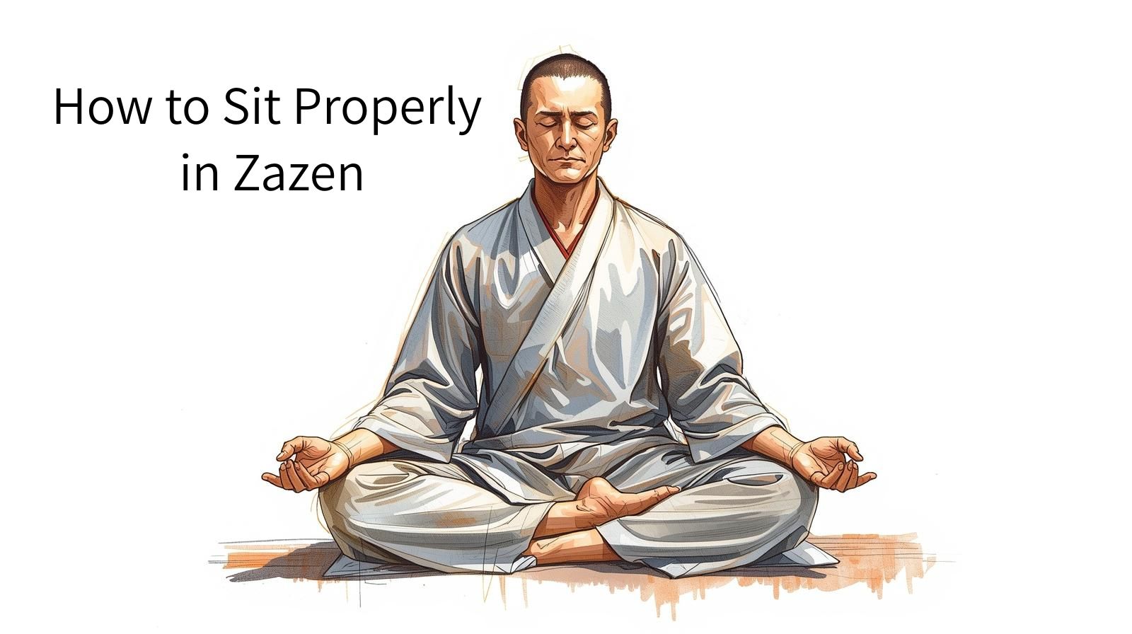 How to Sit Properly in Zazen – ZEN for LIFE