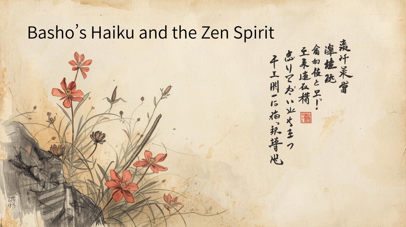Basho’s Haiku and the Zen Spirit – ZEN for LIFE
